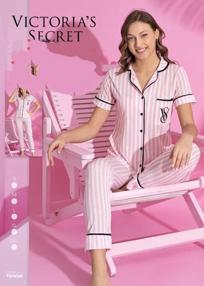 Yumuşacık Kumaş Victoria Secret Pijama Takımı Victoria S Secret Pijama ...