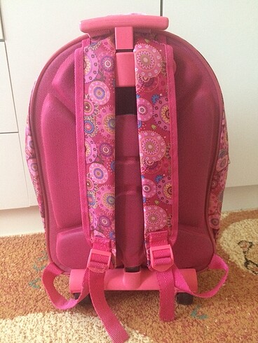 Çilek Kızlı Tekerlekli Çanta Okul Çantası Zara Sırt Çantası %20 ...