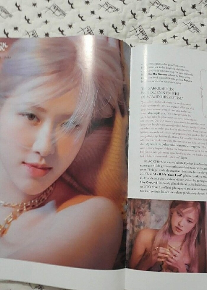 Blackpink Dergi Dergi %20 İndirimli - Gardrops