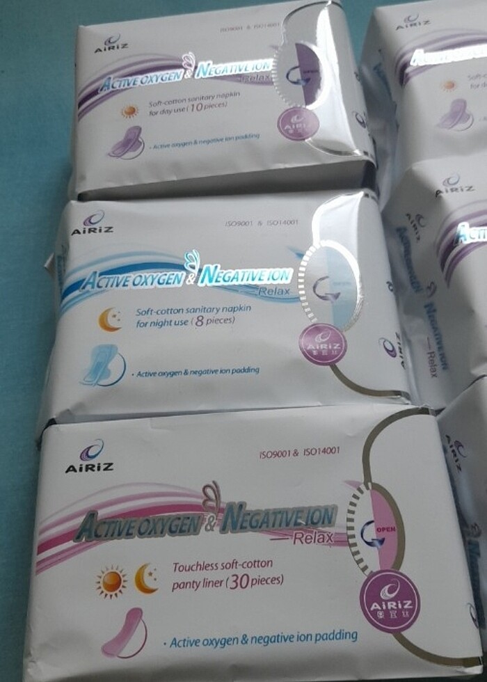 Dünyanın En İyi Kadın Pedi Tiens Airiz Ped 6 Li Set 98 Adet Diğer Diğer ...