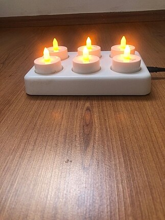 Philips Şarjlı Led Tea Light Mum Seti Philips Mum & Mumluk %20 ...